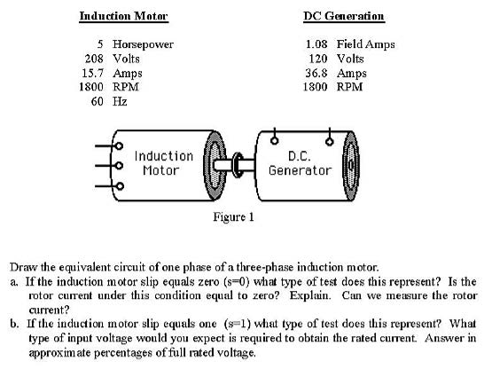 Solved Draw the equivalent circuit of one phase of a | Chegg.com