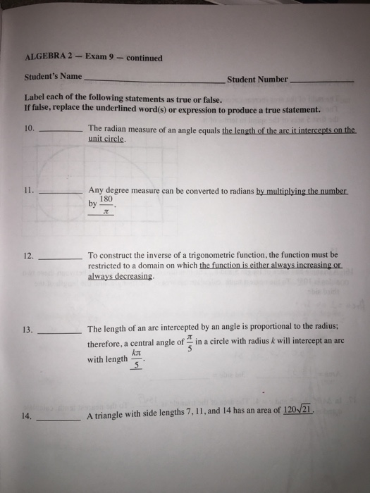 Solved Label each of the following statements as true or | Chegg.com
