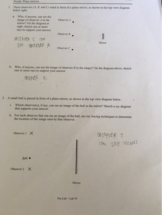Solved Three observers (A, B, and C) stand in from of a | Chegg.com