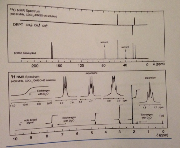 Solved Draw a resonable structure consistent with the | Chegg.com