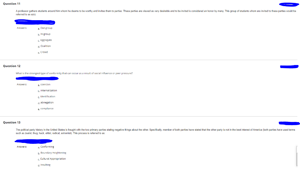 Please, Please, Please. Answer these question all the | Chegg.com