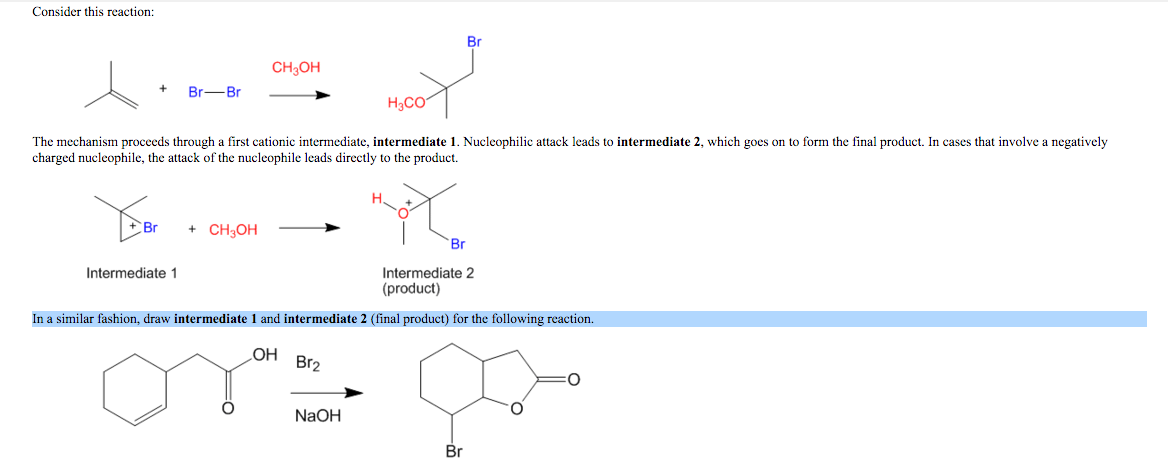 Solved Consider this reaction: The mechanism proceeds | Chegg.com