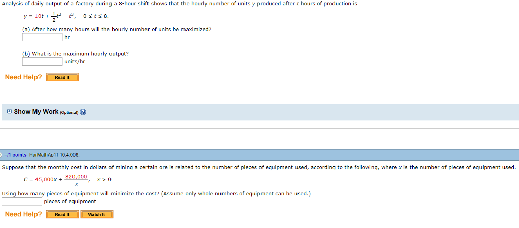 Solved Analysis of daily output of a factory during a 8-hour | Chegg.com