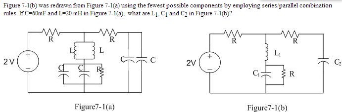 Solved Figure 7-1(b) was redrawn from Figure 7-1(a) using | Chegg.com