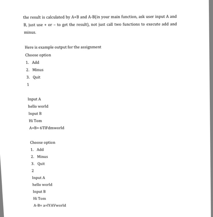 Solved Lab assignment-9 This work is based on operator | Chegg.com