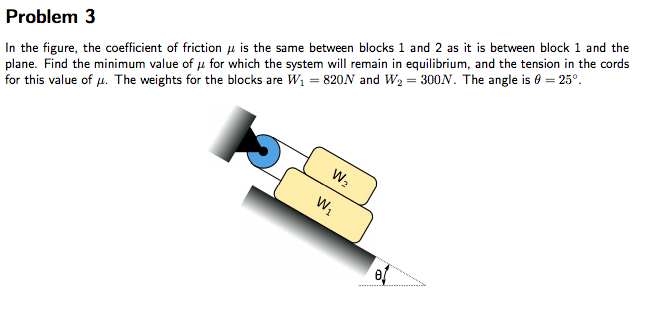 Solved In the figure, the coefficient of friction Mu is the | Chegg.com