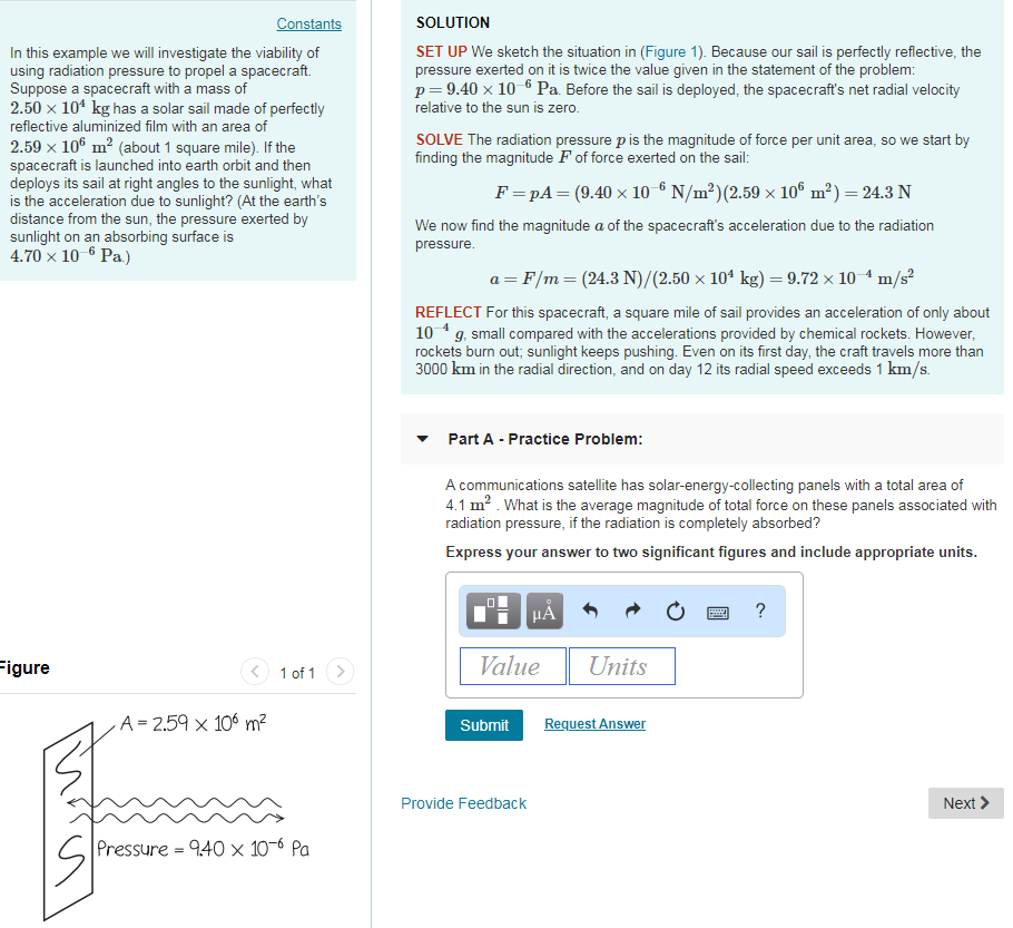 Solved Constants SOLUTION SET UP We sketch the situation in | Chegg.com