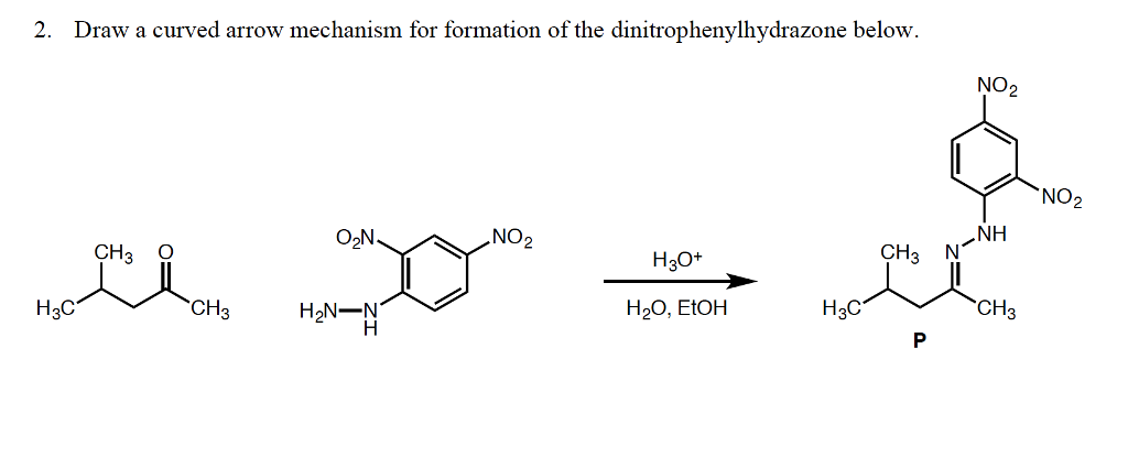 Solved for formation of the e below. NO2 NO2 O2N NO2 CH O | Chegg.com