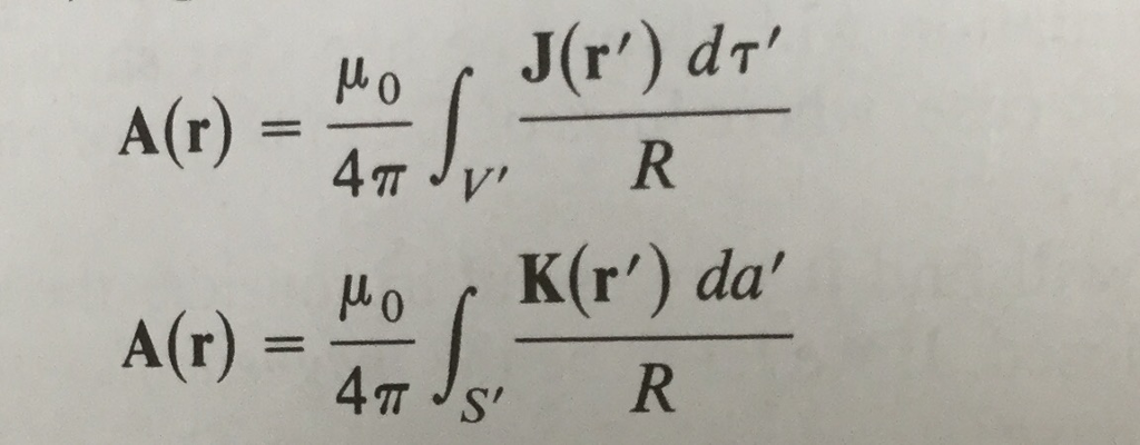 Solved a) A small rectangular loop of sides a and current in | Chegg.com