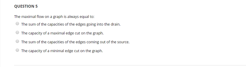 QUESTION 1 A topological ordering of G = (V, E) is: A | Chegg.com