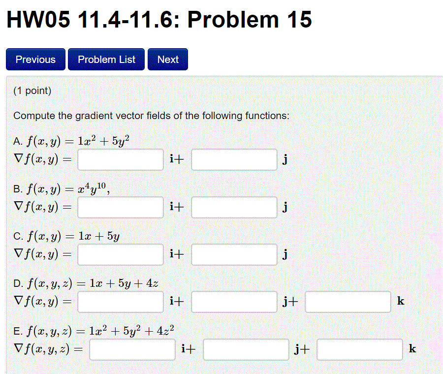 Solved HW05 11.4-11.6: Problem 15 Previous Problem List Next | Chegg.com