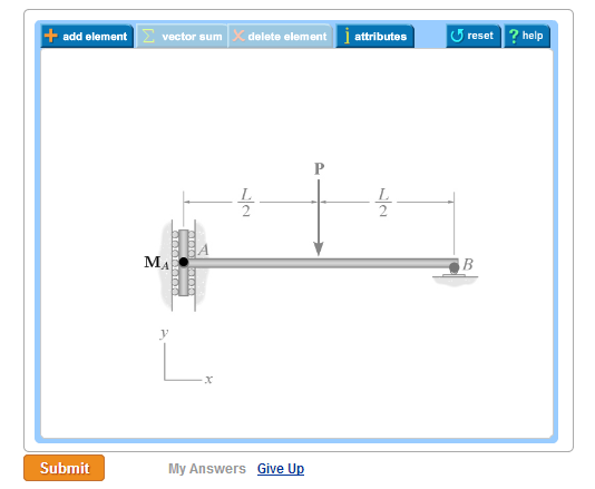 Draw The Free Body Diagram For The Truss A Is A Pin And B Is A Rocker ...