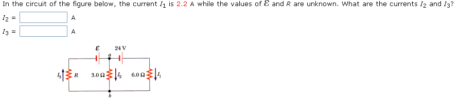 Solved In the circuit of the figure below, the current l1 is | Chegg.com
