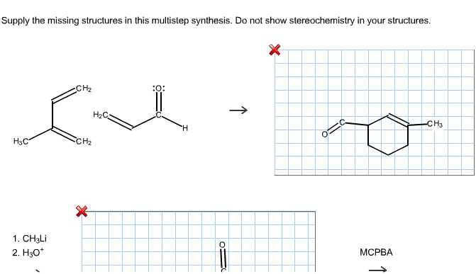 Solved Supply the missing structures in this multistep | Chegg.com