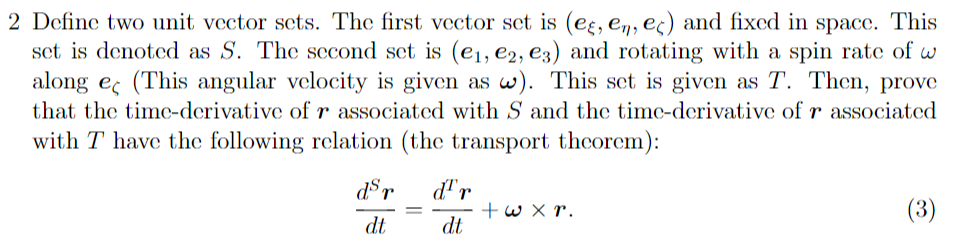 Solved 2 Define two unit vector sets. The first vector set | Chegg.com