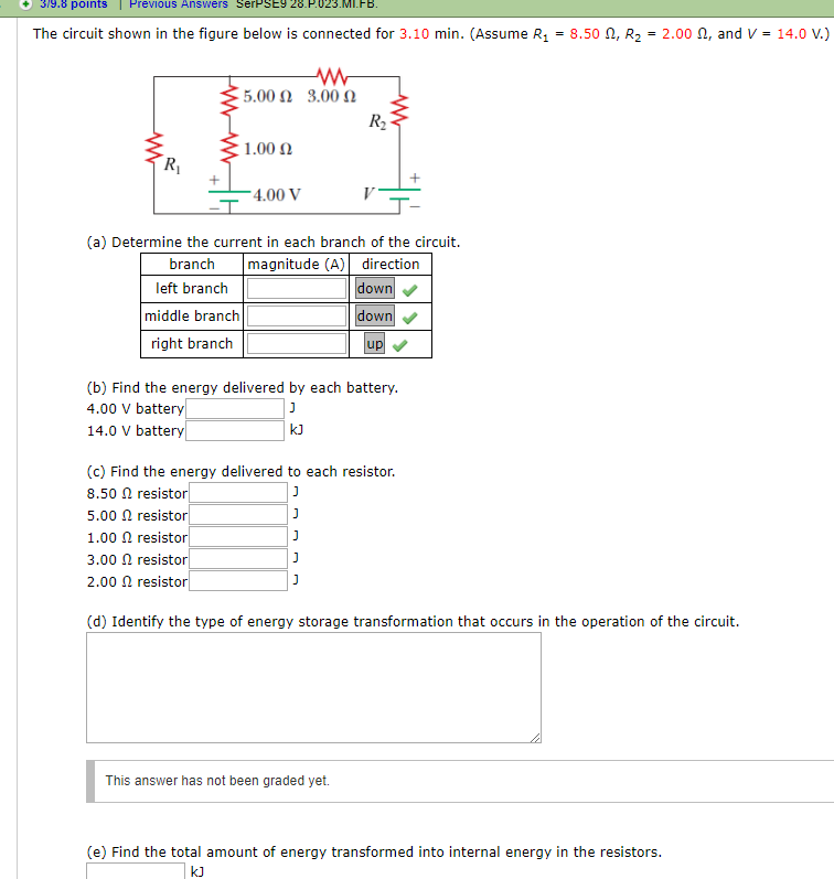 Solved 379.8 points I previous Answers serpSE9 28, P. | Chegg.com