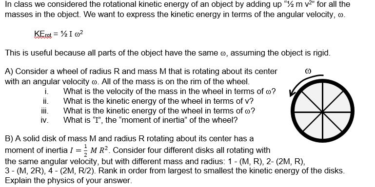 Solved What Is The Angular Velocities Accelerations And