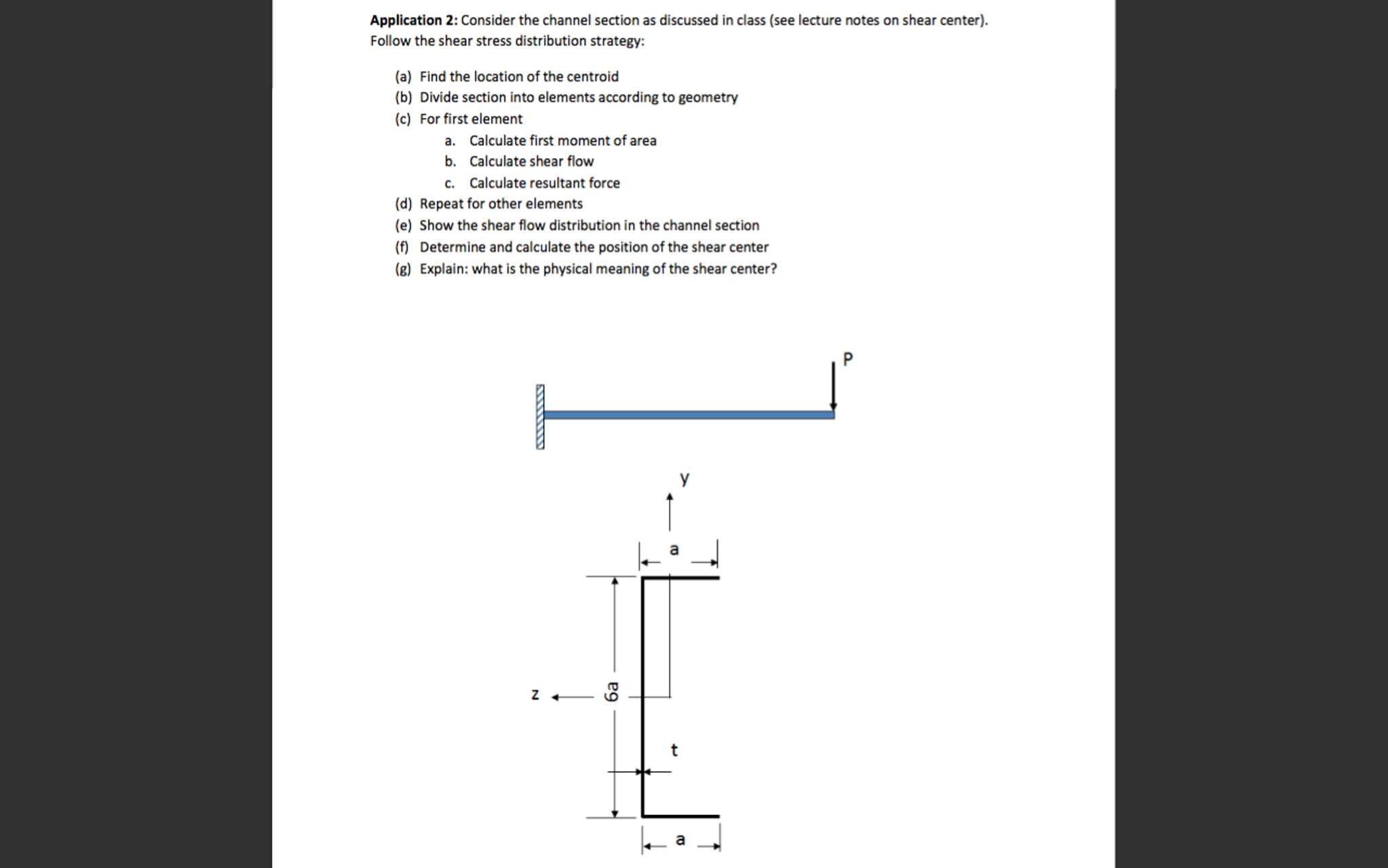 Solved Consider the channel section as discussed in class | Chegg.com