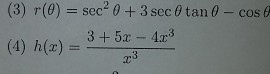 Solved Anti Derivative r(theta) = sec^2 theta + 3 sec theta | Chegg.com