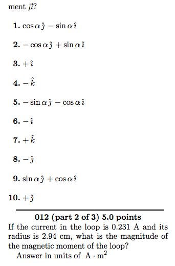 Solved A circular current loop of radius R is placed in a | Chegg.com