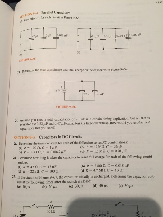 Solved Determine C_t for each circuit in Figure 9- 65. | Chegg.com