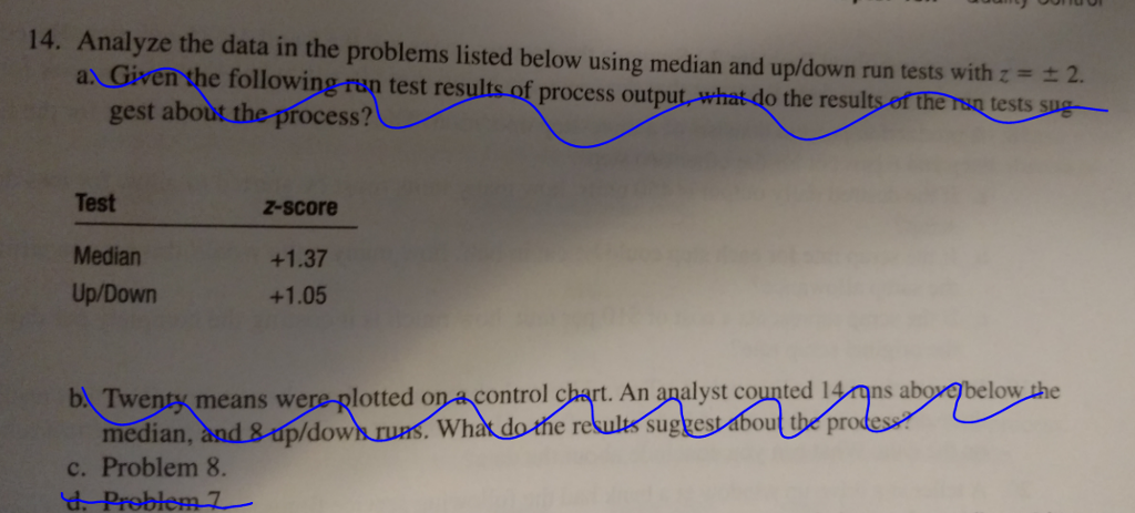 Solved Analyze data the data in the problems listed below | Chegg.com