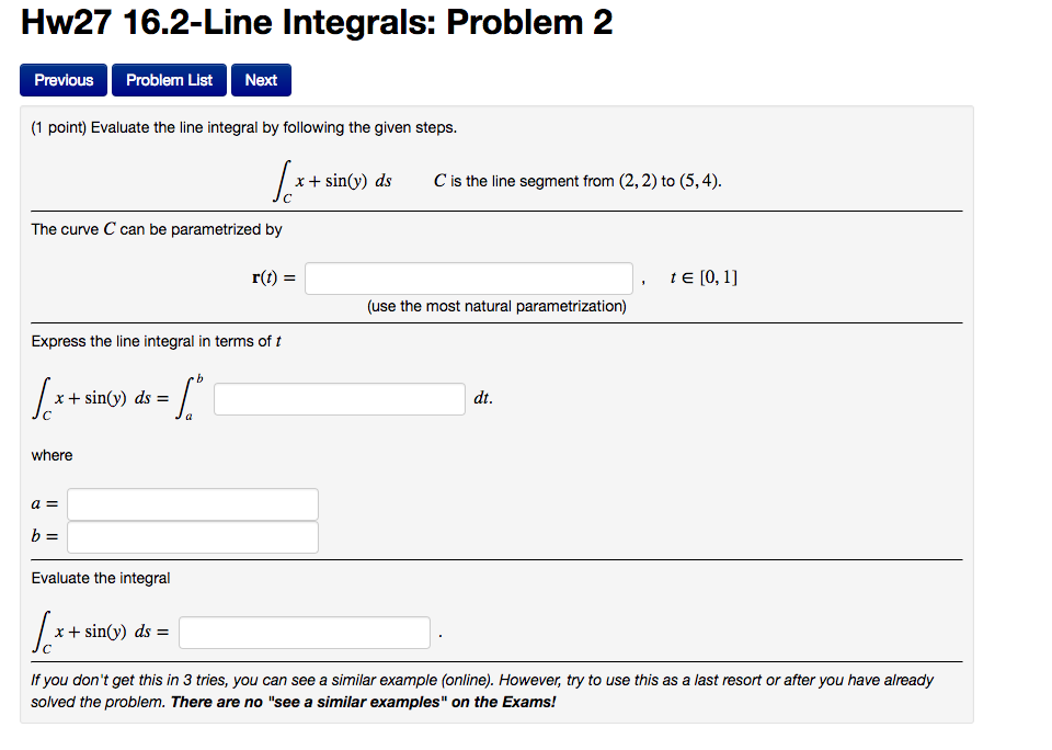 Solved Evaluate The Line Integral By Following The Given Chegg Solved Evaluate The Line Integral By Following The Given Chegg