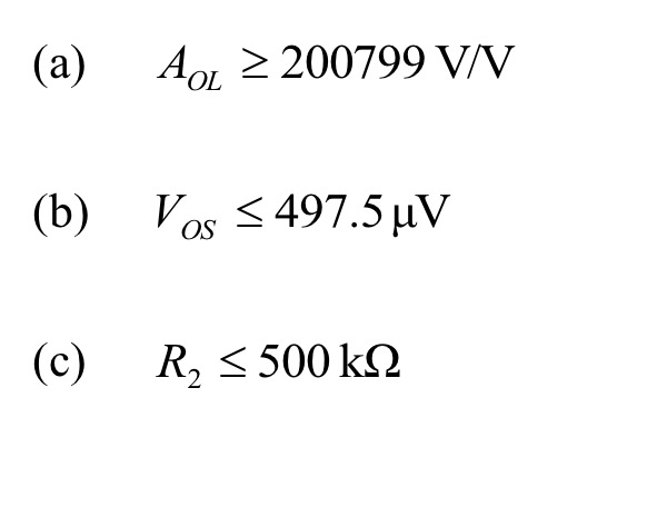 Determine: (a) the minimum open-loop gain required | Chegg.com