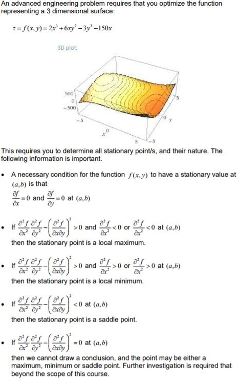 Solved An advanced engineering problem requires that you | Chegg.com
