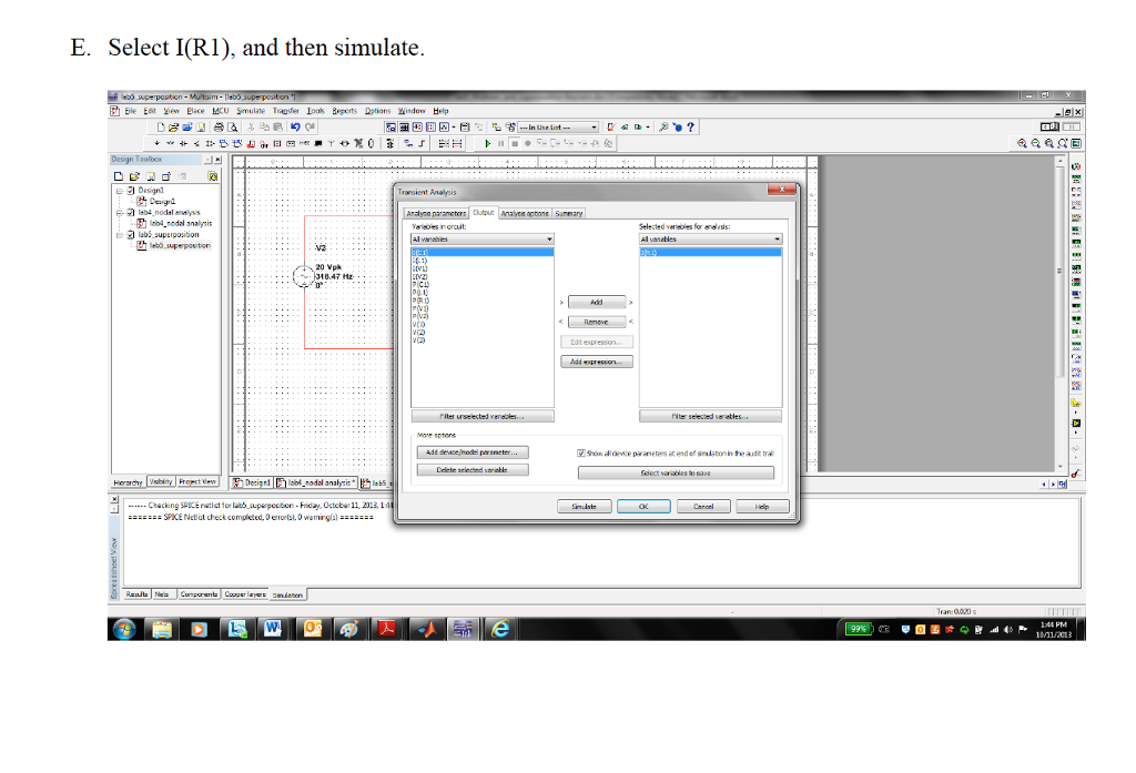 Solved Hello, I need help with this problem using Multisim | Chegg.com