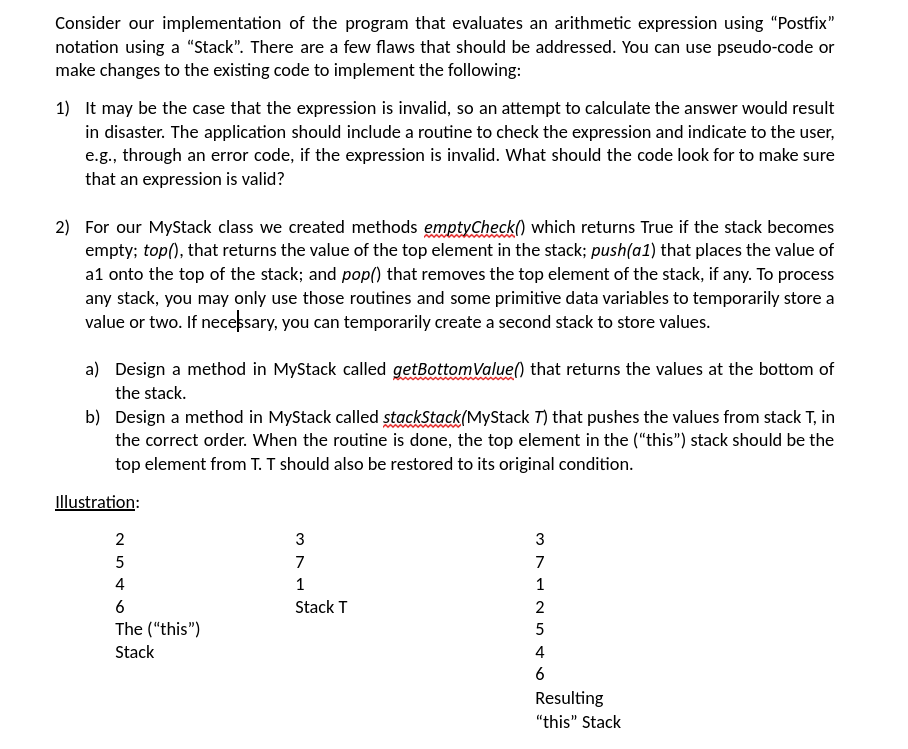 Consider Our Implementation Of The Program That