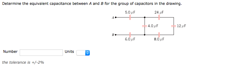 Solved Determine the equivalent capacitance between A and B | Chegg.com