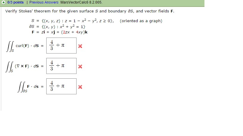 Solved Verify Stokes' theorem for the given surface S and | Chegg.com