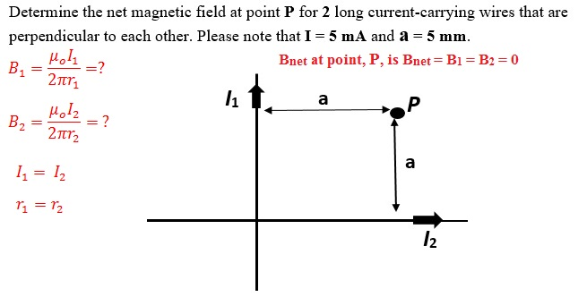 Solved Determine the net magnetic field at point P for 2 | Chegg.com