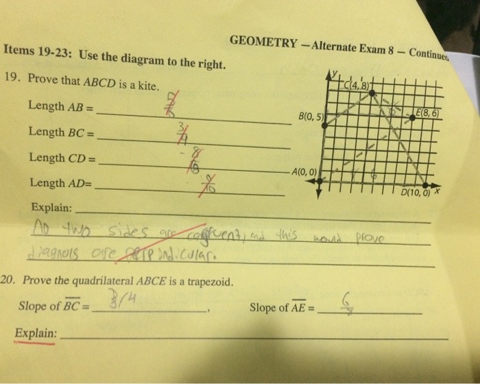 Solved Use the diagram to the right. Prove that ABCD is a | Chegg.com