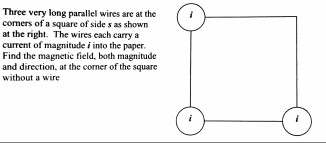 Solved Three very long parallel wires are at the corners of | Chegg.com
