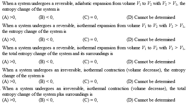 Solved When a system undergoes a reversible, adiabatic | Chegg.com