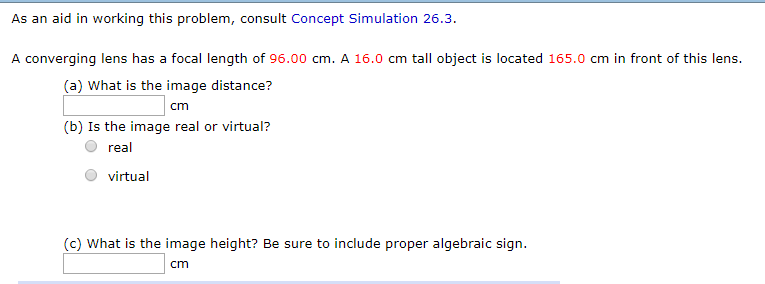 Solved As an aid in working this problem, consult Concept | Chegg.com
