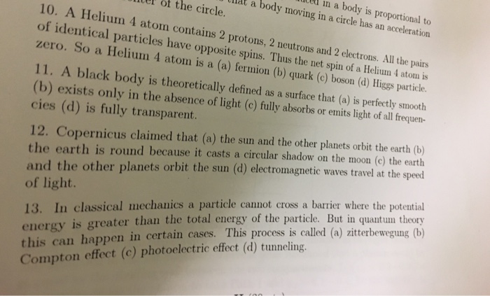Solved A Helium 4 atom contains 2 protons, 2 neutrons and 2 | Chegg.com