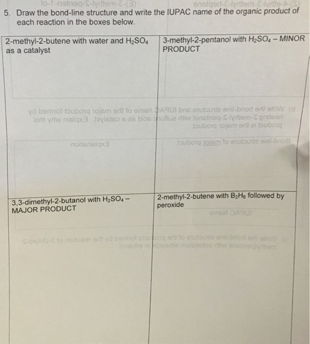 Solved Draw the bond-line structure and write the IUPAC name | Chegg.com