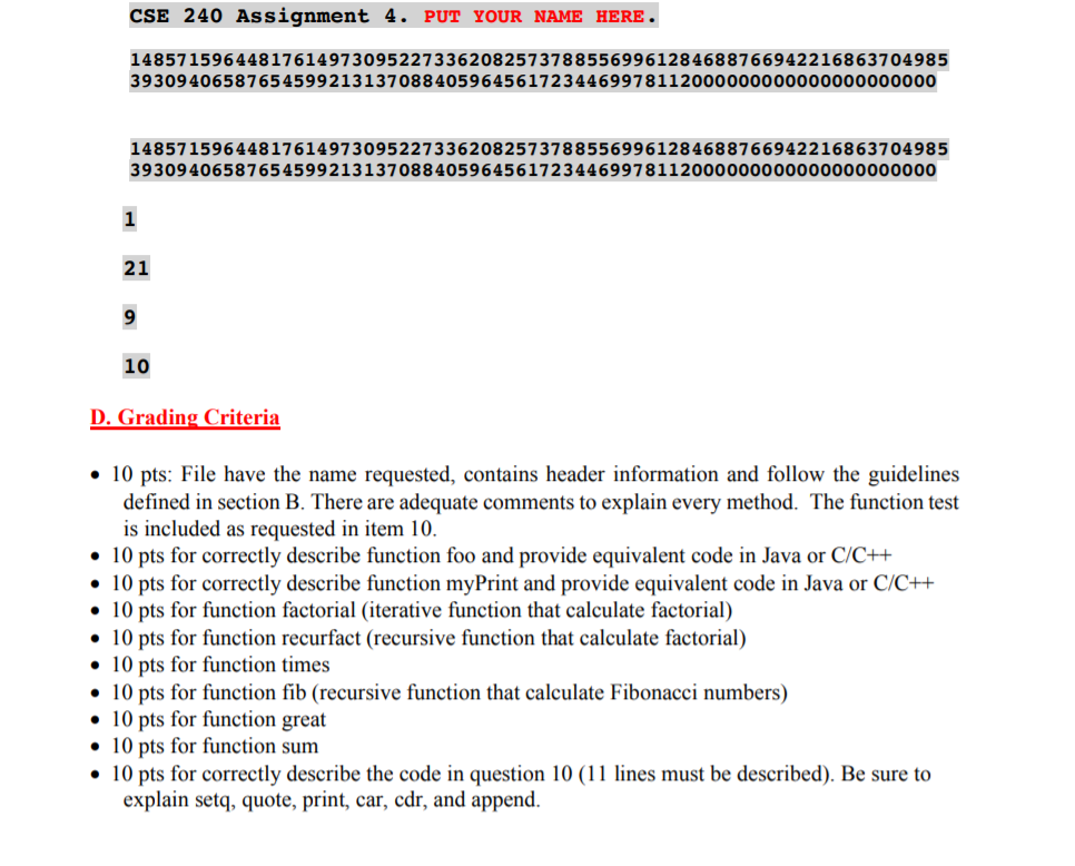 Solved B. Use the following Guidelines Give identifiers | Chegg.com