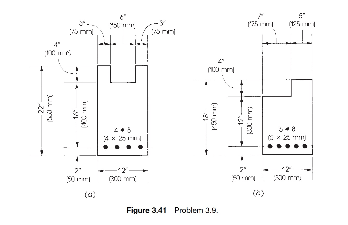 Solved Determine the design moment strength of the | Chegg.com