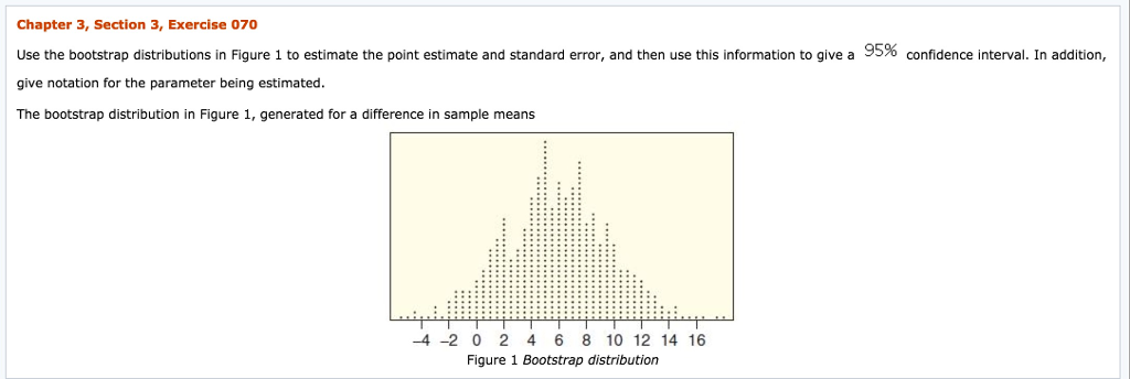 Solved Chapter 3 Section 3 Exercise 070 Use The Bootstrap
