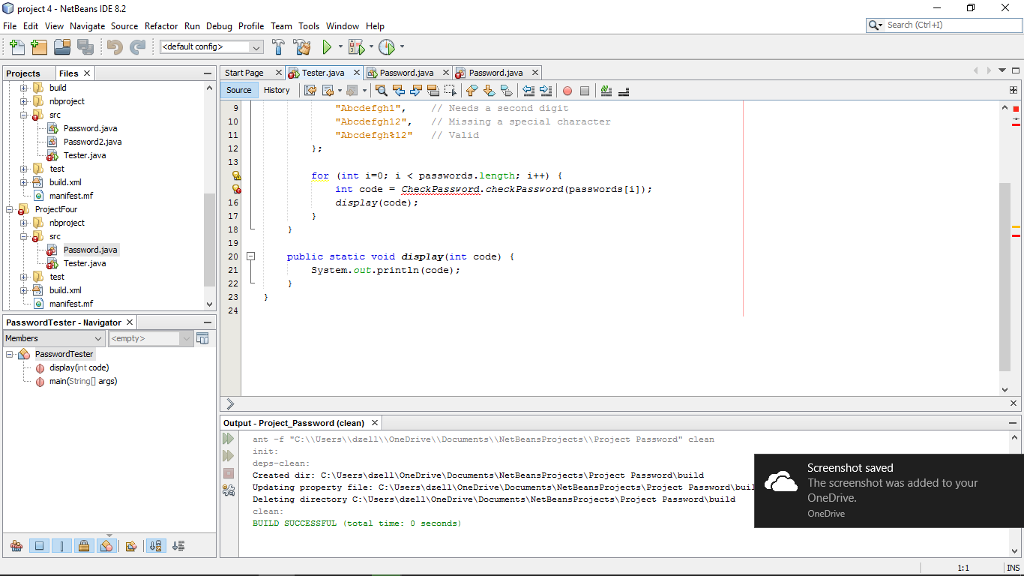 Solved In Java He Basically Gave Us A Tester And Code For 