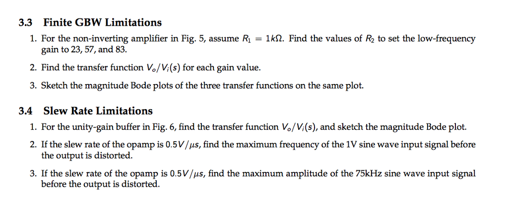 Solved R2 +5V R1 N1 Vi Figure 5: Non-inverting amplifier | Chegg.com