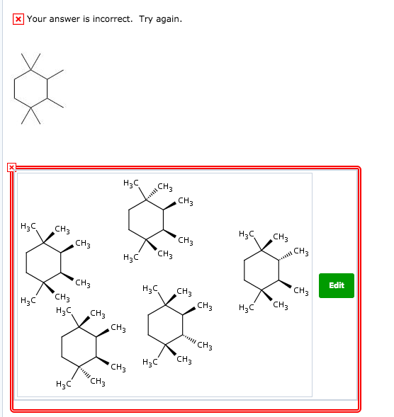 Solved Your answer is incorrect. Try again CH HzC CH CH CH | Chegg.com