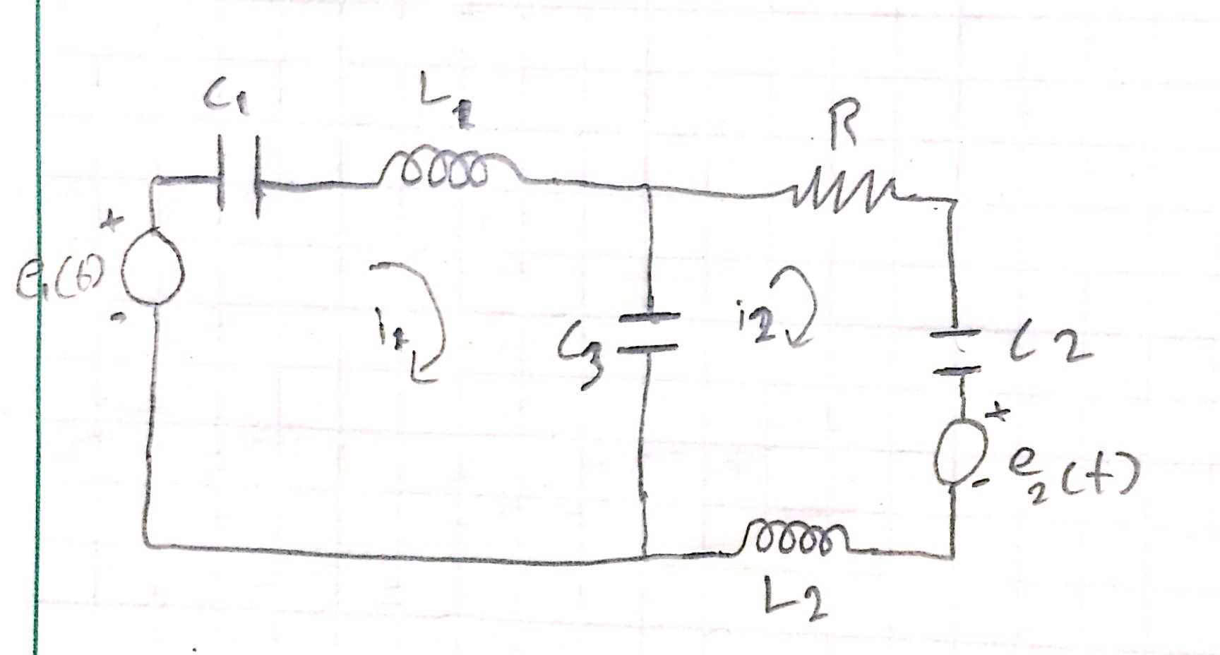 Solved Obtain a mechanical system analogous to the | Chegg.com