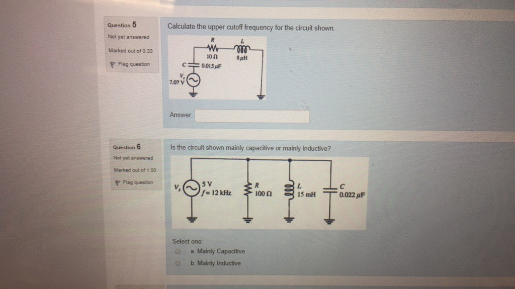 Solved Question 5 Not yet answered Marked out of 0.33 P Flag | Chegg.com Solved Question 5 Not yet answered Marked out of 0.33 P Flag | Chegg.com
