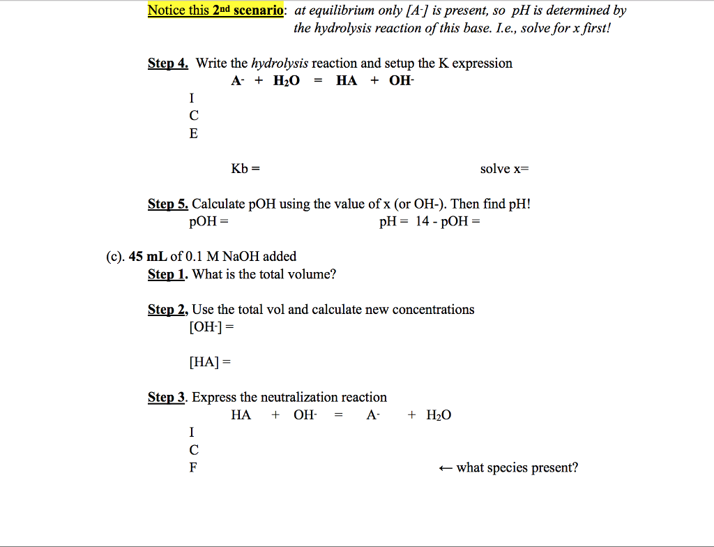 Solved ICE Tables: In a beaker, there is 40 mL of 0.1M | Chegg.com