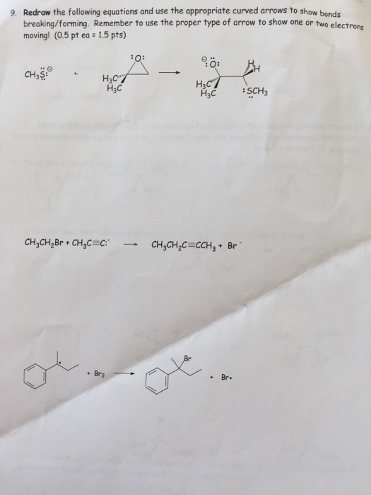Solved Redraw the following equations and use the | Chegg.com